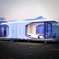 China Space Capsule Stylish and Unique Prefab House with Space-Themed Design for sale