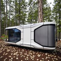 China Economical Container Home Office Prefab House Steel Space Capsule for Camping Vessel House for sale