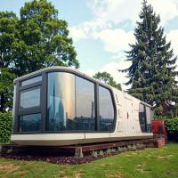 China Economical Container Home Office Prefab House Steel Space Capsule for Camping Vessel House for sale