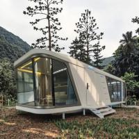 China Economical Container Home Office Prefab House Steel Space Capsule for Camping Vessel House for sale