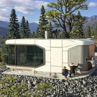 China Economical Container Home Office Prefab House Steel Space Capsule for Camping Vessel House for sale