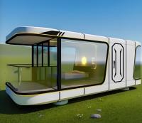 China Space Capsule Inspired Prefab Houses Unique and Stylish Living Space Prefabricated House for sale