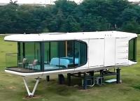 China Modern Eco-friendly Prefab Houses Smart Home-Integrated Capsule Spaces Scenic Activity Pods for sale