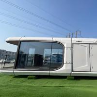 China Multifunctional Prefab Houses Comfortable and Practical Capsule Style Living Units Futuristic House for sale