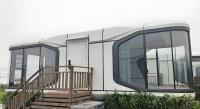 China Multifunctional Prefab Houses Comfortable and Practical Capsule Style Living Units Futuristic House for sale