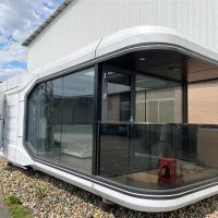 China Luxury Garden House Capsule Prefab Modular Steel Prefabricated Villas for Hotel Mobile Home Camping Space Capsule for sale