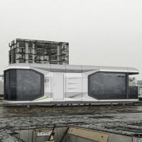 China Modular Prefabricated Villa Garden House Capsule Mobile Hotel Camping Space Portable Container Houses for Villas Mobile Homes for sale
