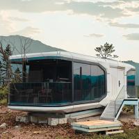 China Outdoor Potable House for Office Building Apartment for Starry Office Postal Kiosk Sales Booth Scenic Warehouse Space Hotel for sale