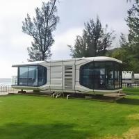China Durable Space Capsule Hotels and House Container Houses Made of Steel and Sandwich Panel Materials for sale