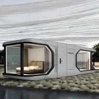 China Hot Sale Steel Frame Capsule Container House Waterproof Sleeping Space for Hotels for Supermarket Apartment Office Shop Gym Use for sale