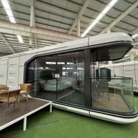 China Outdoor Steel  Offices Sales Kiosks Prefab Postal Kiosks Scenic Warehouses Space for Sunrooms Office Buildings for sale