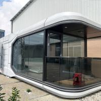 China Office Coque Green Villa Hotel Outdoor Space Capsule Mobile House E7 New Stone Island Tiny Homes Steel Apartments Potable House for sale
