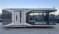China Hot-Selling Outdoor Mobile Space Capases Household Prefab Houses with Kitchen and Bathroom for Urban Living Futuristic House for sale