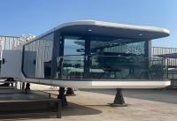 China Hot-Selling Outdoor Mobile Space Capases Household Prefab Houses with Kitchen and Bathroom for Urban Living Futuristic House for sale
