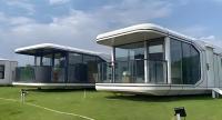 China Hot-Selling Outdoor Mobile Space Capases Household Prefab Houses with Kitchen and Bathroom for Urban Living Futuristic House for sale