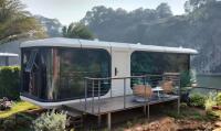 China Space Capsule Prefab Houses Unique and Stylish Residential Solution Vessel House for sale