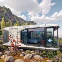 China Futuristic House Space Capsule Stylish Prefab Houses with Unique Space-Themed Design Modular Tiny House for sale