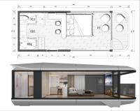 China Movable Space Capsule House Model S6 Outdoor Sun Room Flat Villa Bubble Star House Manufactured Professional Outdoor Sun Room for sale