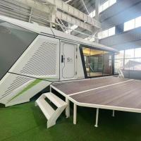 China Hot Sale Modern Studio Mobile Home S6 High Quality Waterproof Transport Modular Prefab Steel Structure House Space Capsule for sale