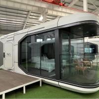 China High Quality Steel Structure S6 Space Capsule House with Insulated Bathroom Solar Powered Waterproof Modern Design Prefabricated for sale