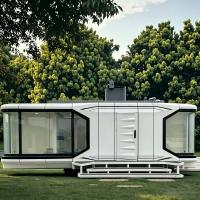 China Modern Mobile Breathable Steel & Sandwich Panel Container House Multi-use Villa for Hotel Farmhouse & Workshop for sale