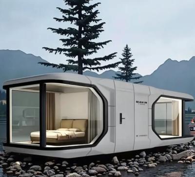 China Hot Selling 40ft 20ft Container Houses for Bedrooms Workshops Outdoor Spaces Shops Villas Office Buildings Steel Sandwich Panel for sale