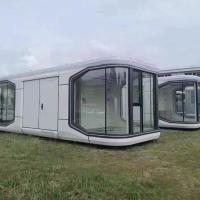 China Hot Selling 40ft 20ft Container Houses for Bedrooms Workshops Outdoor Spaces Shops Villas Office Buildings Steel Sandwich Panel for sale