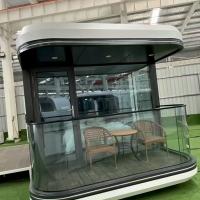 China Modular Prefabricated Steel Structure Container Houses Luxury Prefab Villas Mobile Hotels and Camping Spaces for Space Capsules for sale