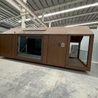 China Modular Prefabricated Steel Structure Container Houses Luxury Prefab Villas Mobile Hotels and Camping Spaces for Space Capsules for sale