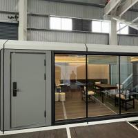 China Robust Integrated Modular Capsule Prefab House Portable Movable Container Lodge for Scenic Area Tourist Accommodation for sale