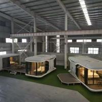 China Robust Integrated Modular Capsule Prefab House Portable Movable Container Lodge for Scenic Area Tourist Accommodation for sale
