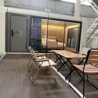 China Robust Integrated Modular Capsule Prefab House Portable Movable Container Lodge for Scenic Area Tourist Accommodation for sale