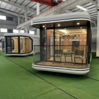 China Robust Integrated Modular Capsule Prefab House Portable Movable Container Lodge for Scenic Area Tourist Accommodation for sale