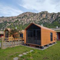 China Hunan Designed Modern Light Steel Structure Waterproof  Houses Anti-Corrosion Durable Features for Hotels Resorts Shops for sale