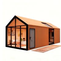 China High Quality A-Frame Prefab Steel Structure Durable Modern Design Triangle House for Villa Resort Fast Living Room Workshop for sale