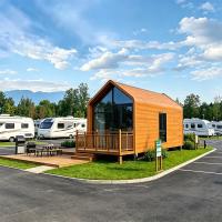 China Portable a Frame Prefab Home With Wind and Rain Resistance for Off Grid Living and Backyard Office Spaces Movable Tiny House for sale