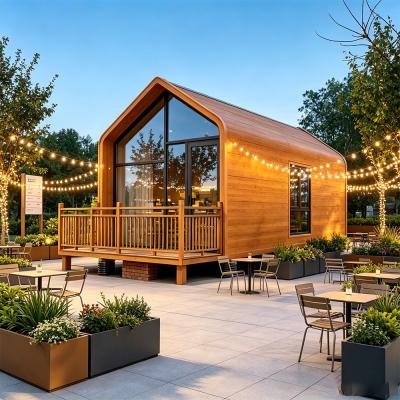 China A-frame Prefabricated Steel Structure, Durable and Modernly Designed Triangular Houses, Villas, Resorts, with Quick Construction for sale