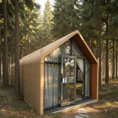 China A-frame Prefabricated Steel Structure, Durable and Modern Designed Triangular Houses, Villas, Resorts with Rapid Construction for sale