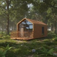 China Stylish Eco-Friendly Modern Prefab Home Safe Lightweight Steel Irregular House Durable Container for Hotel Use with Kitchen for sale