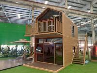 China Modular Luxury Modern Durable Villa Prefab Triangle Steel Structure Cabin for Apartment/Office Use for sale