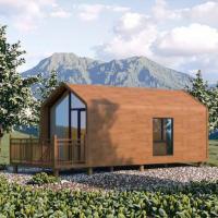 China Quality Choice Luxury Modern Unique Container Houses Steel Prefab Home Design Stylish Irregular Shape House for sale