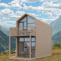 China Modern Eco-Friendly Steel Structure Container House with Safe and Durable Design for Hotel Use for sale