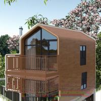 China Modern Eco-Friendly Steel Structure Container House with Safe and Durable Design for Hotel Use for sale