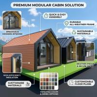 China Fast Assembly 20FT Triangular Prefab Steel House, European Portable Customized Space for Office Hotel Living Storage for sale