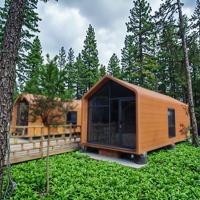 China Modern Stylish Eco-Friendly Prefab Steel Frame Container House Design for Hotels with Multi-Purpose Use for sale