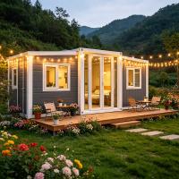 China Modern Prefab Expandable Cabin for Backyard Living With Quick Assembly and Weatherproof Design for Private Garden Retreat Space for sale
