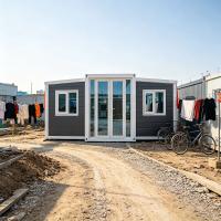 China Modular Expandable Container House With Quick Assembly and Steel Frame Structure for Construction Site Accommodation for sale