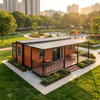 China Expandable Container Room With Thermal Insulation and Waterproof Steel Structure for Resort Glamping Villa and Holiday Cabin for sale