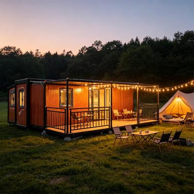 China Expandable Tiny Modular House With Customizable Interior and Fast Setup for Expandable Garden Guest House Villa for sale