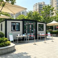 China Expandable Container Site Office With Integrated Wiring System and Insulation for Expandable On-site Meeting Room Unit for sale